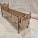 Personalised Elf Bed Single Bed Made From 3MM Birch Plywood Easy Slot ...