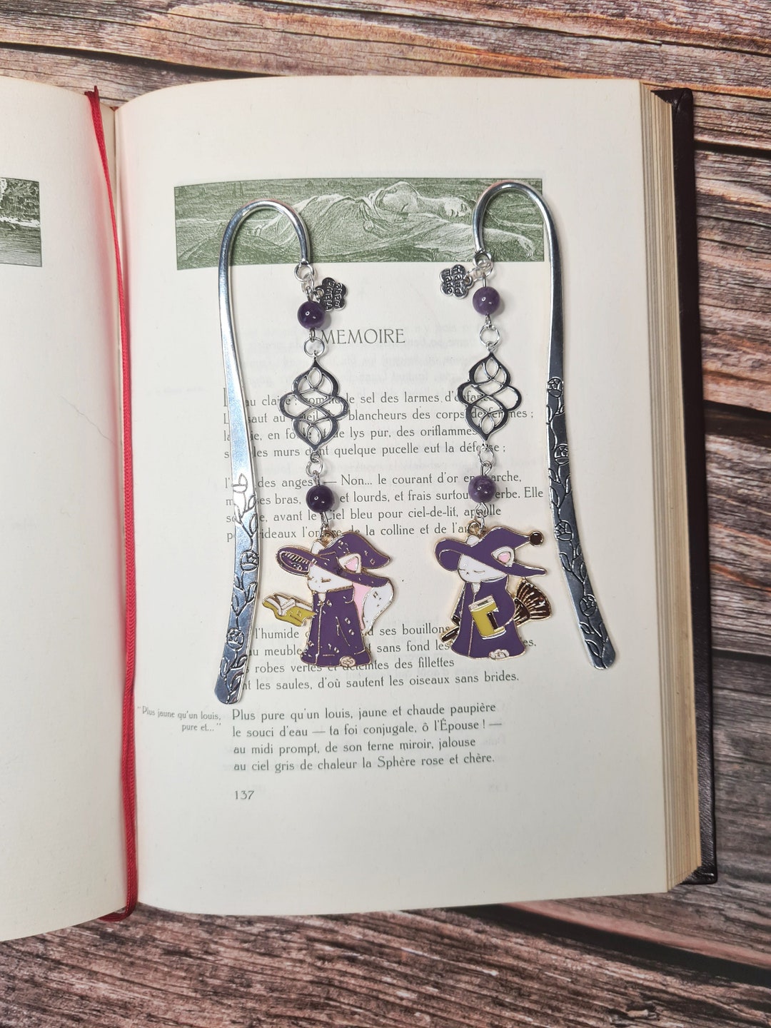 Cute Bookmark, Custom Bookmark, Metal Bookmark, Bookmark, Bookmarks ...