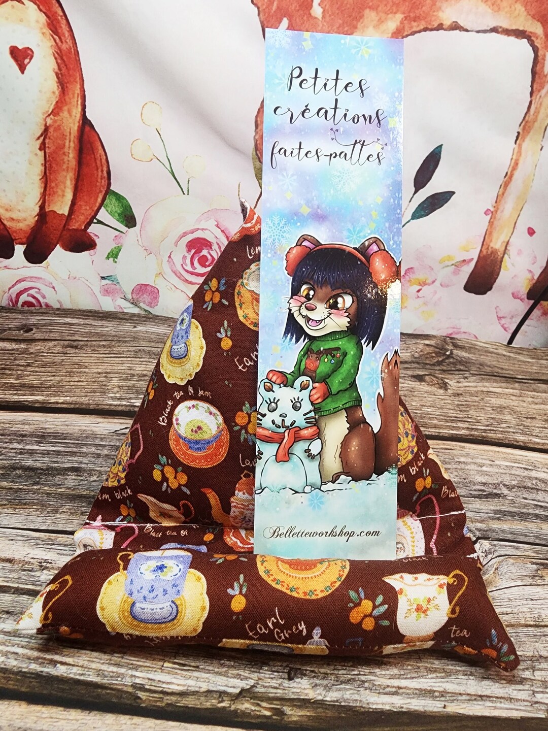 Phone Support, Phone Cushion, Phone Support, Phone Cushion, Tea Fabric ...