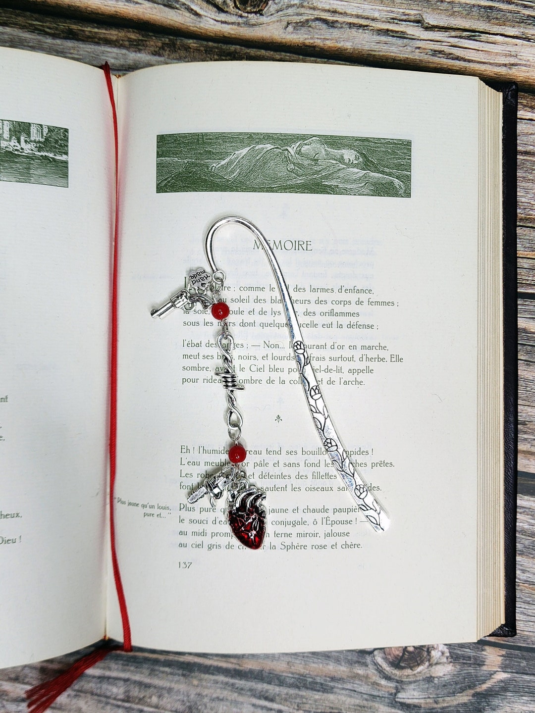 Cute Bookmark, Custom Bookmark, Metal Bookmark, Bookmark, Bookmarks ...