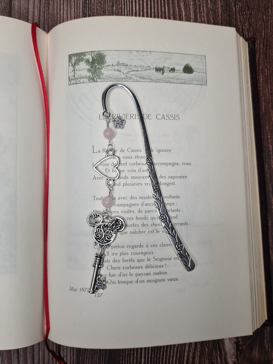 Cute Bookmark, Custom Bookmark, Metal Bookmark, Bookmark, Bookmark, Key ...