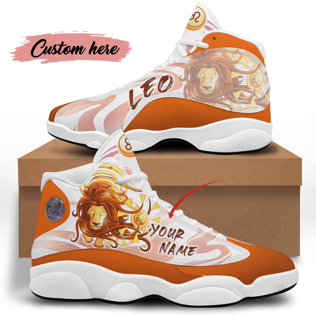 Leo Zodiac Sign, Custom Sneakers, Men Shoes, Women Shoes, Basketball ...