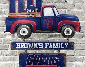 Personalized Giants Sign - Etsy