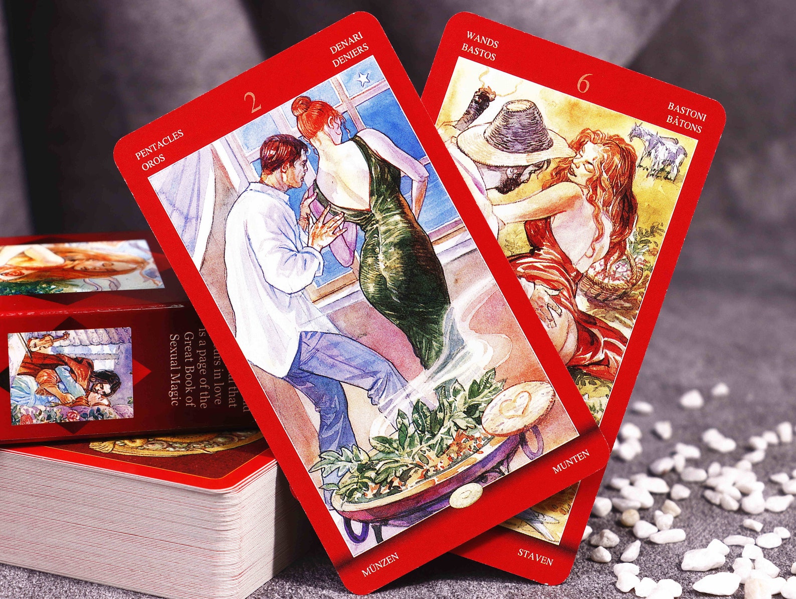 Unique Sexual Magic Tarot Cards Deck With Guidebook Full Etsy