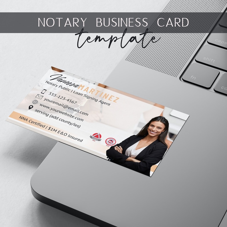 Notary Business Cards Loan Signing Agent Card Notary Signing - Etsy
