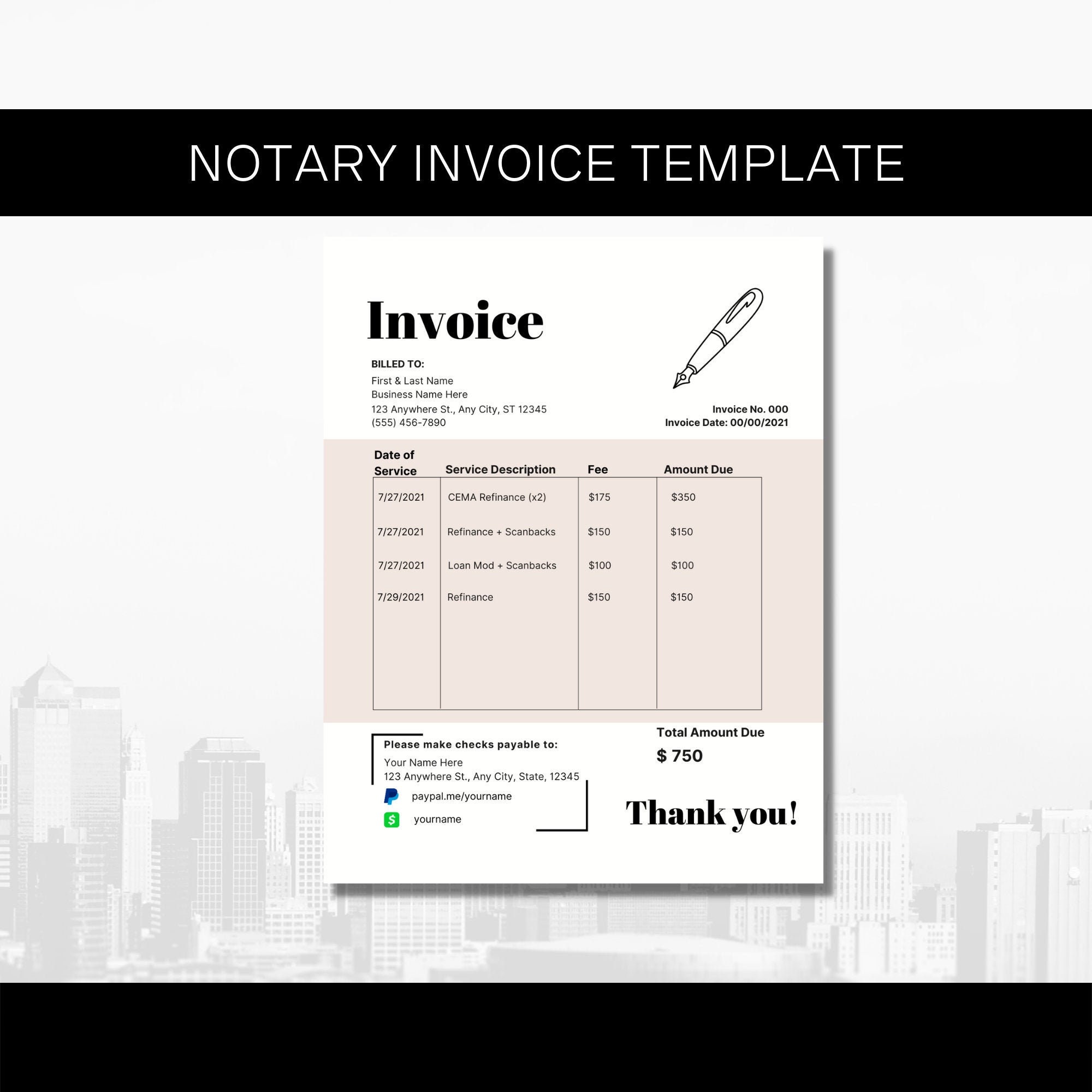 Pin On Notary Occupational Receipt Books Printppscom Ogden Oliver