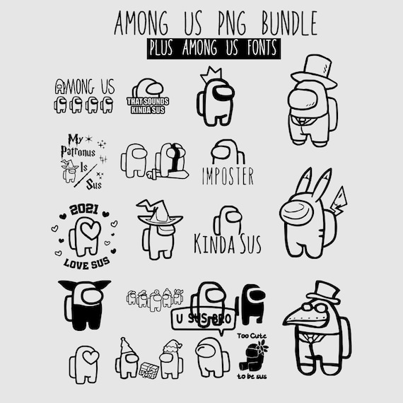 Among us font logo - ptuhyper