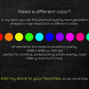 Mint NEON Shapes, Neon Geometric Figures, Neon Light Effect, Neon PNG ...