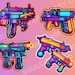Laser Tag PNG Clipart, Neon Gun Png, Neon Target Png, Birthday Party ...