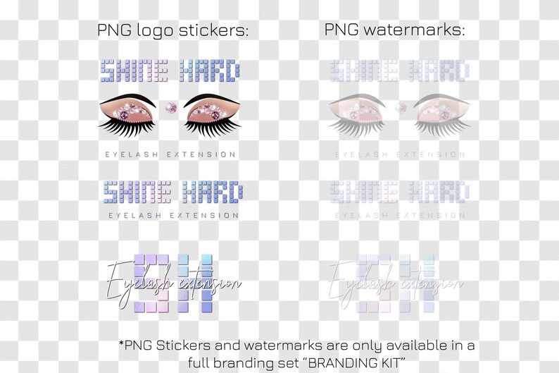 Lash Logo Design Lash Extension Logo Lash Business Logo - Etsy