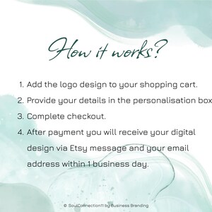 Premade Logo Design Custom Circle Logo PNG Round Logo Glam - Etsy