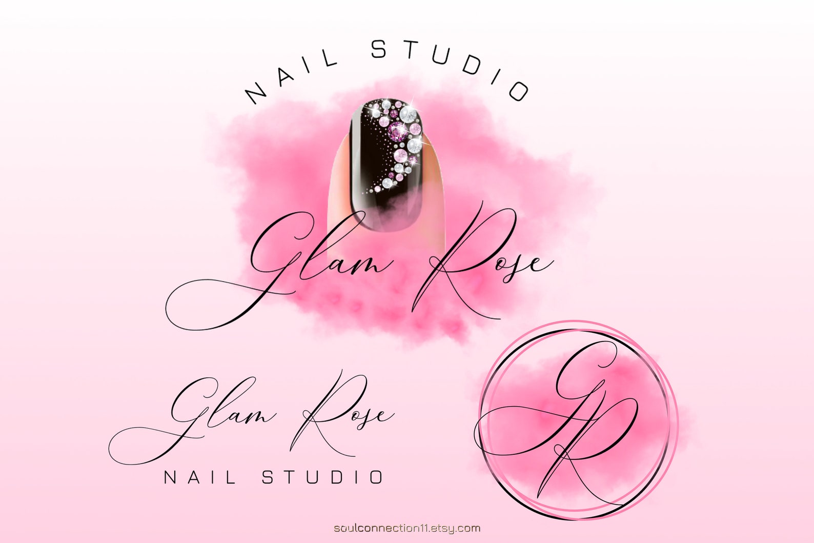Nail Logo Beauty Logo Nail Tech Logo Nail Salon Logo Nail - Etsy