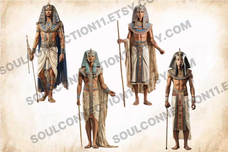Ancient Egyptian Man PNG Clipart Egyptian Pharaoh Historical - Etsy