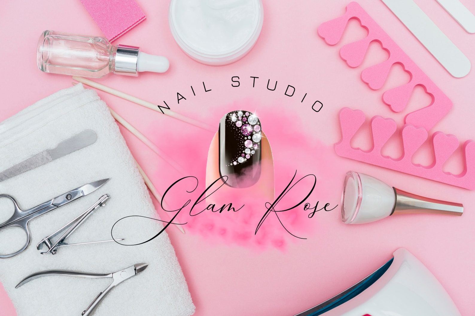 Nail Logo Beauty Logo Nail Tech Logo Nail Salon Logo Nail - Etsy