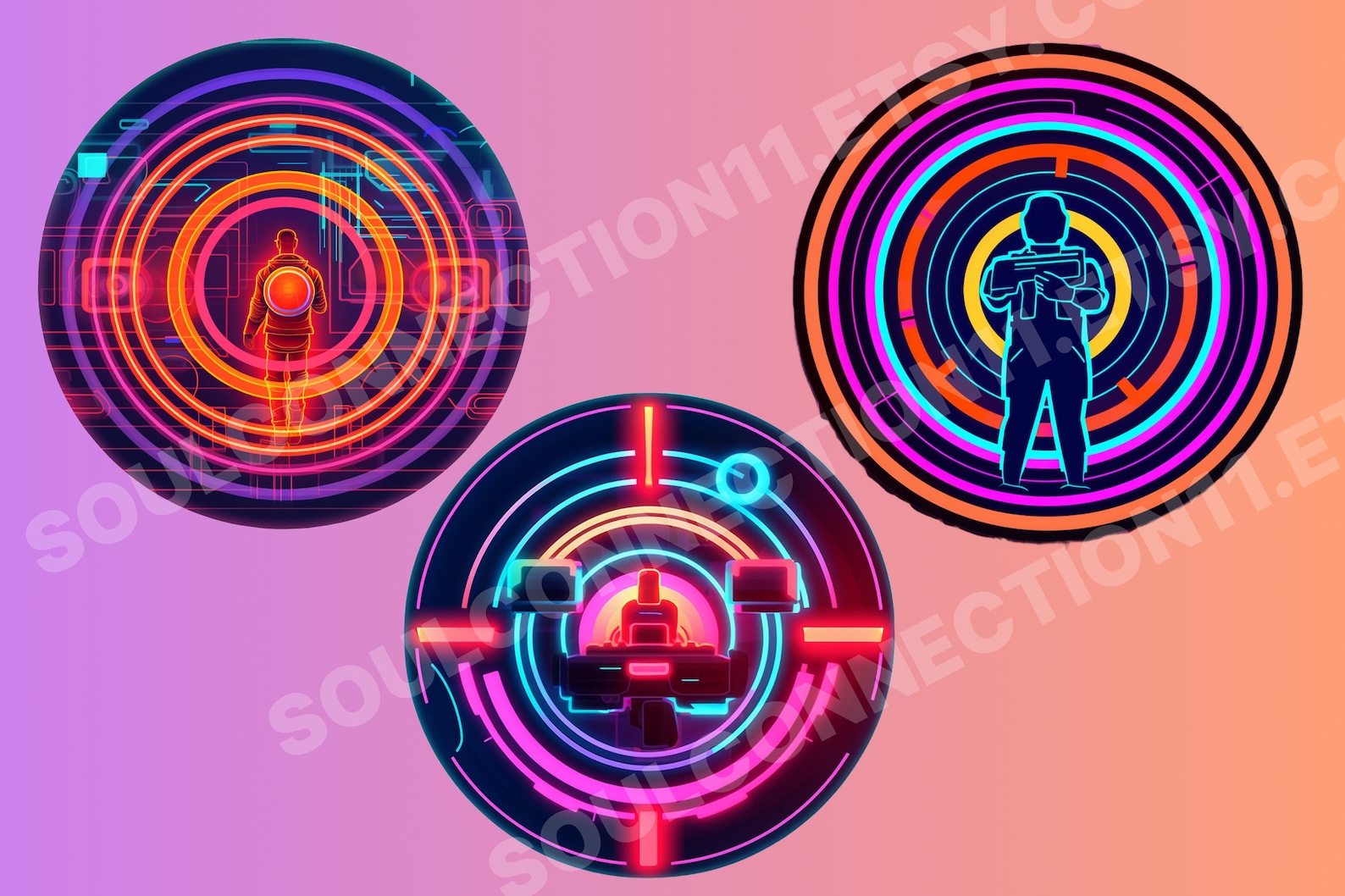 Laser Tag PNG Clipart, Neon Gun Png, Neon Target Png, Birthday Party ...