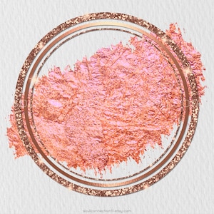 Rose Gold Logo Background PNG, Circle Frame, Glitter Round Logo Border ...