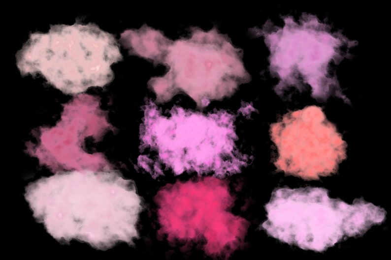 Smoke Overlays Pink Smoke Png Logo Background Png Pink Fog - Etsy