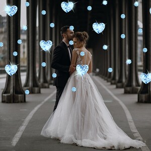 Diamond Clipart, Diamond Confetti Overlays, PNG Diamonds, Glitter ...