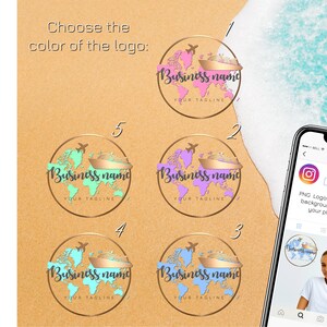 Pink Travel Logo, Travel Agent Logo, Travel Blogger Logo, Travel Blog ...