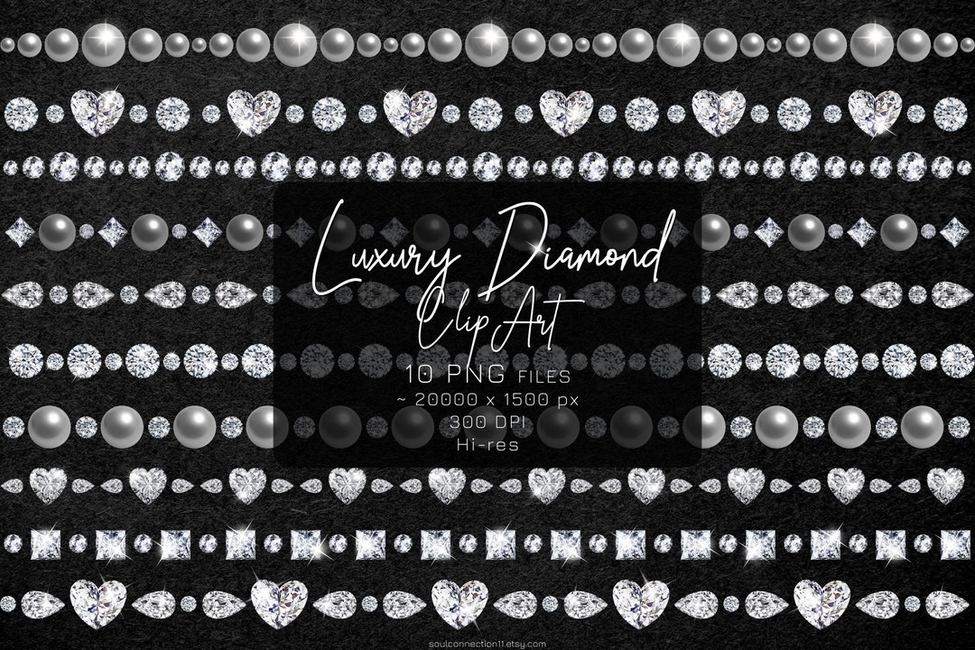 Royal Luxury Diamond Clipart, PNG Diamond Jewelry, Diamond Chain ...