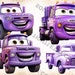 Purple Cars PNG Clipart, Cute Cartoon Cars Images Bundle, Sublimation ...