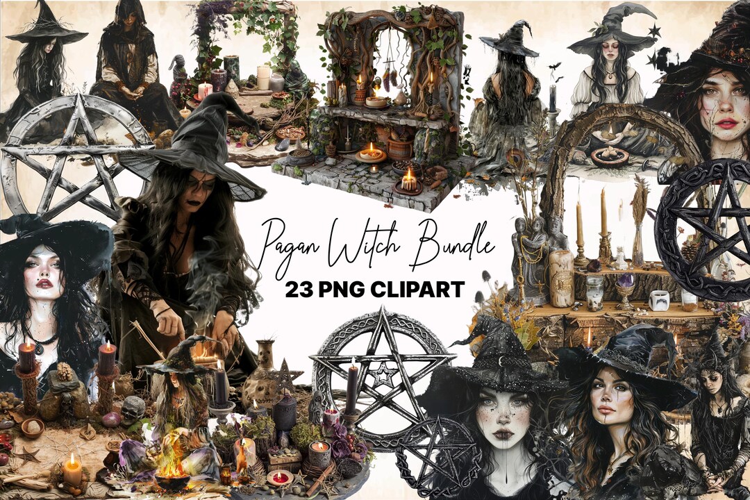 Pagan Witch PNG Clipart, Magic Altar Image, Magician Clipart, Pagan ...