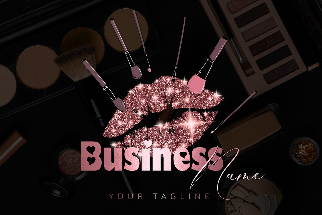 Makeup Logo, Beauty Logo Design, Makeup Artist Logo, Makeup Brush Logo ...