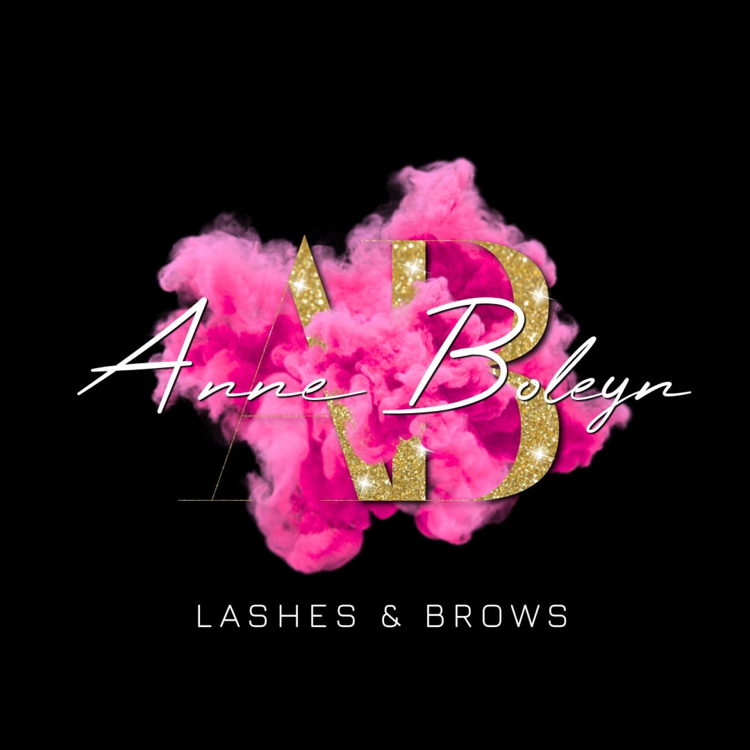 Pink Beauty Logo, Boutique Logo, Brow Logo, Nail Logo, Sparkle Logo ...