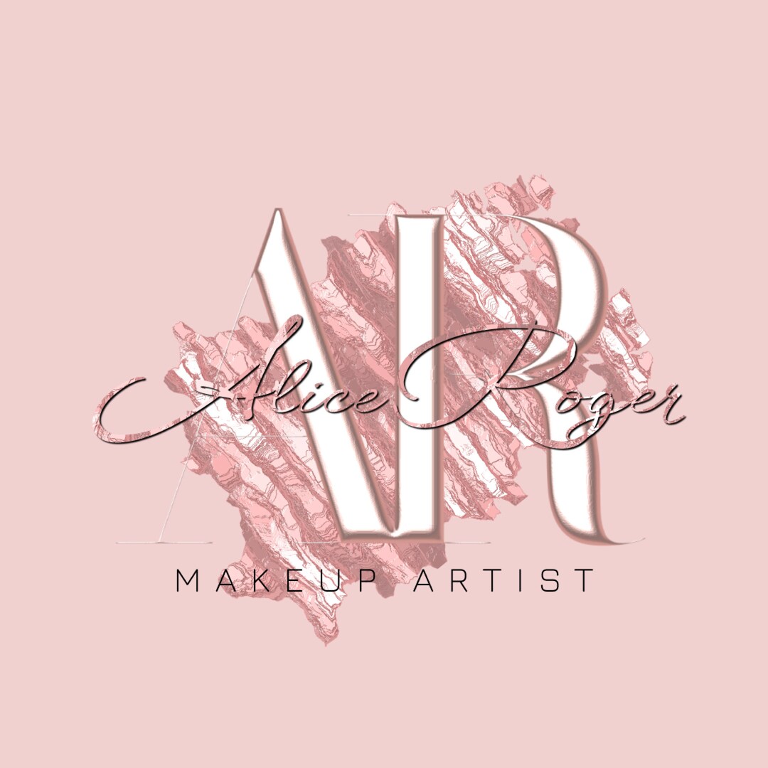 Pastel Pink Beauty Logo, Premade Logo Design, Blush Pink Logo, Glossy ...