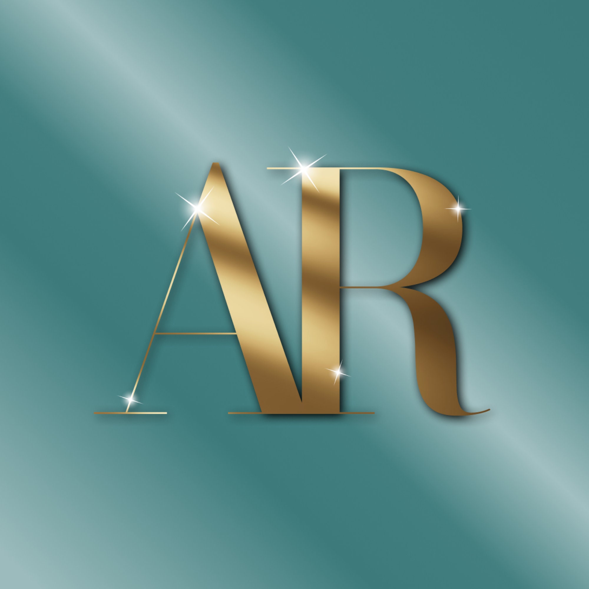 Beauty Logo Gold Logo Turquoise Logo Boutique Logo Brow - Etsy