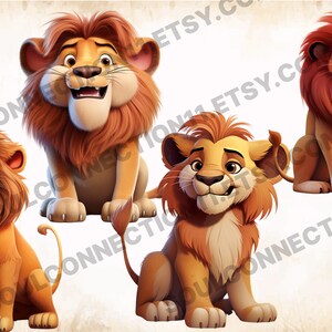 Safari Animals Clipart, African Theme PNG Bundle (digital Sticker) - Etsy