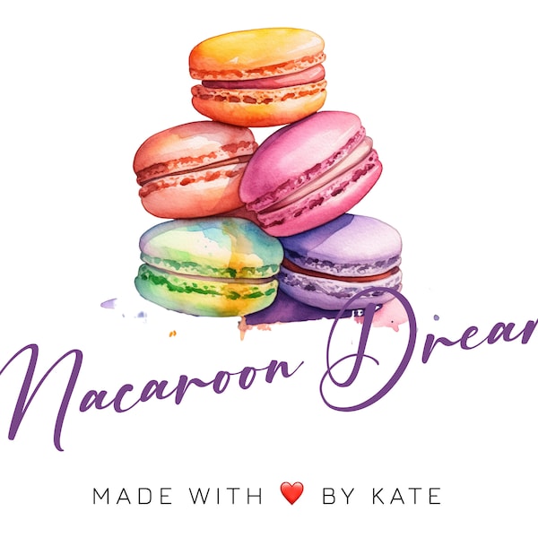 Macaron Logo - Etsy