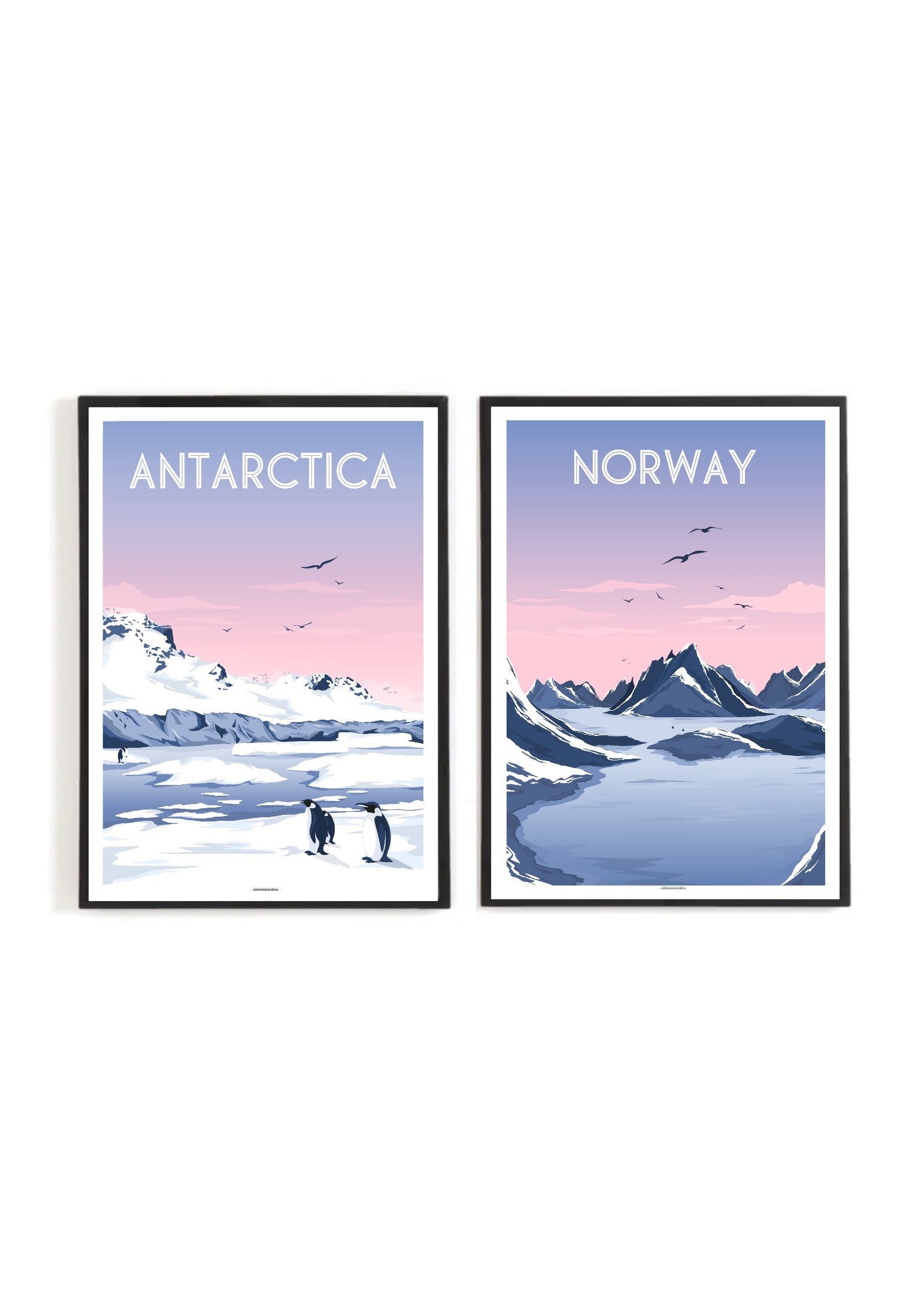 ANTARCTICA Poster - Etsy