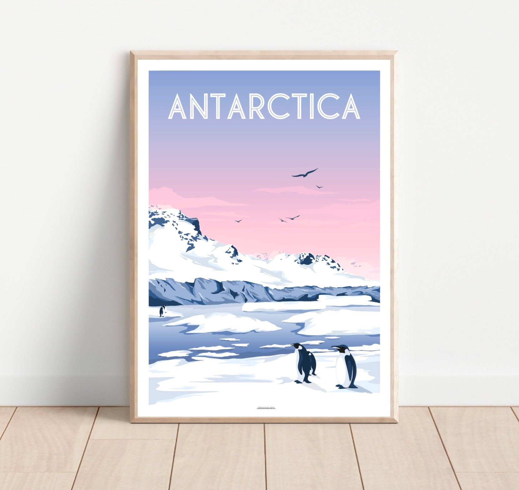 ANTARCTICA Poster - Etsy