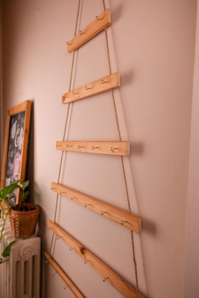 Wood Christmas Tree, Christmas Wall Dekor, Handmade Christmas Tree - Etsy