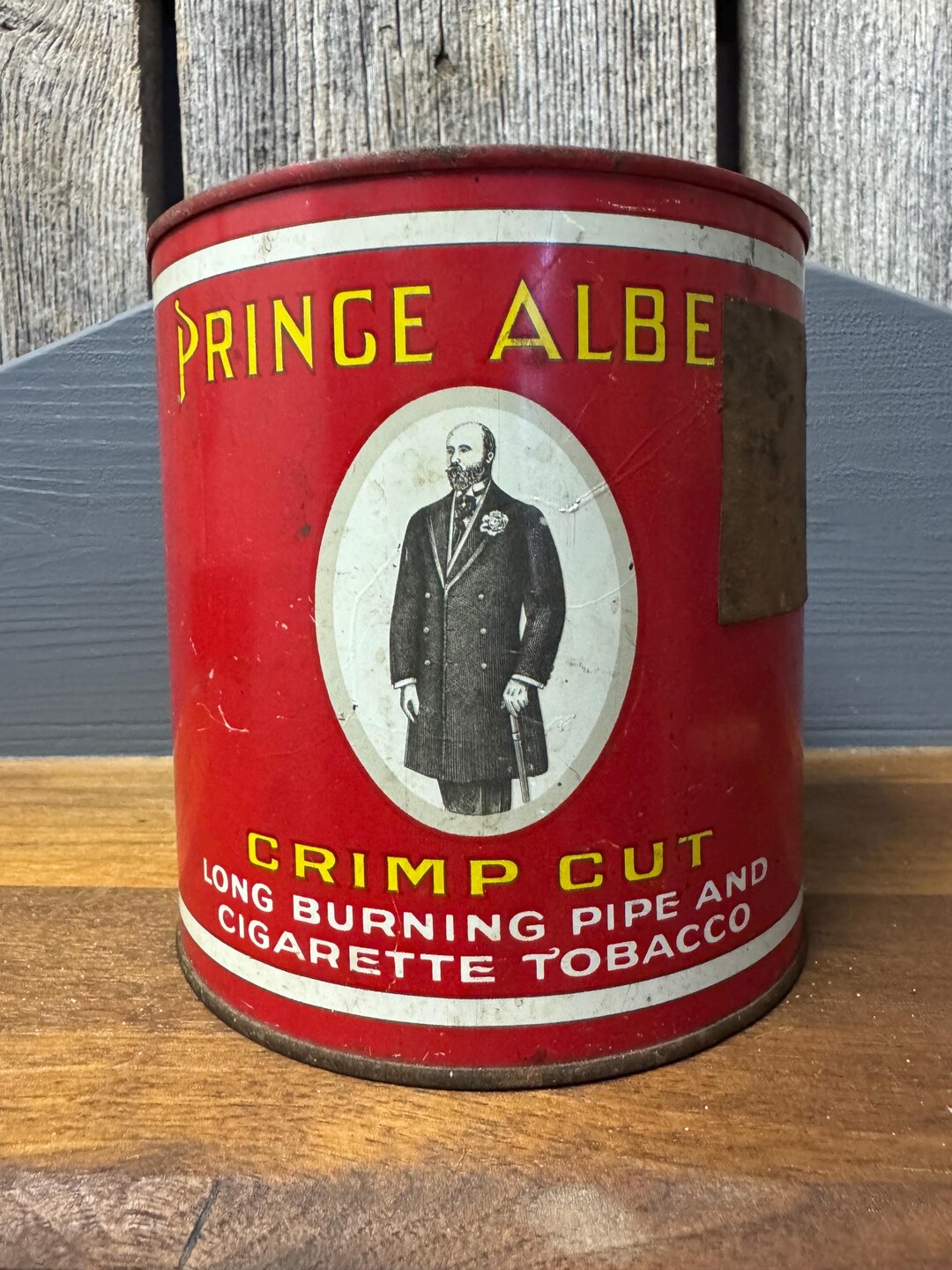 Prince Albert Crimp Cut Pipe and Cigarette Tobacco Tin - Etsy