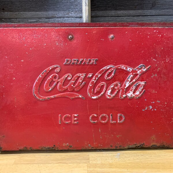 Vintage Coke Machine - Etsy