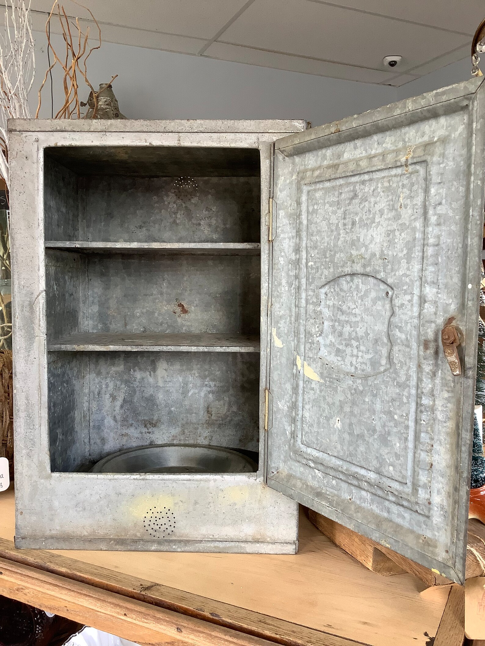 Vintage Metal Pie Safe - Etsy