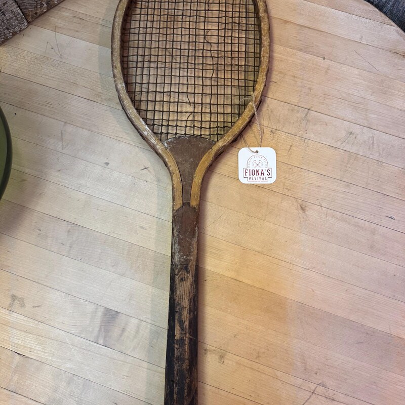 Wooden Tennis Racket - Etsy