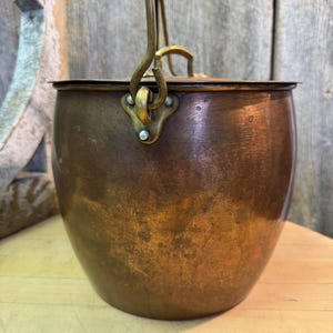 Italian Jenzo Lidded Copper Pot - Etsy