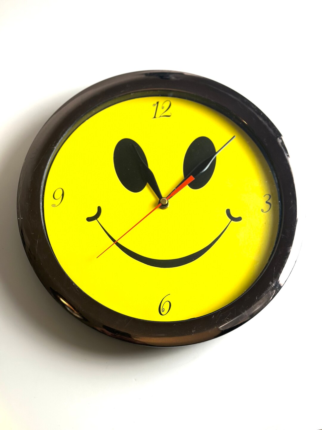 Vintage Clock Smiley Face, Y2K - Etsy
