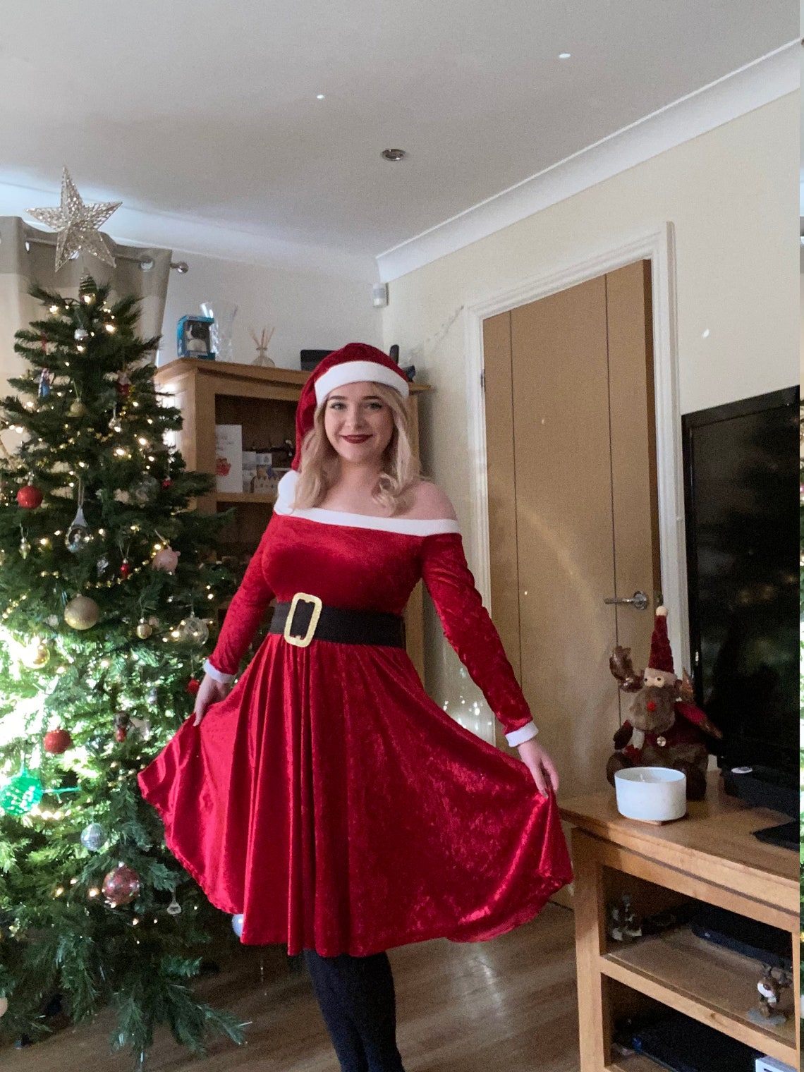 2020 Adult Christmas Dress Pattern! PDF Sewing Pattern (includes Free ...