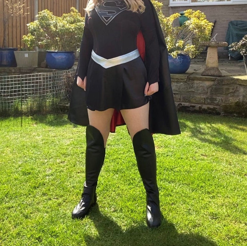 Supergirl Boot Covers PDF Sewing Pattern | Superhero Boots Pattern ...