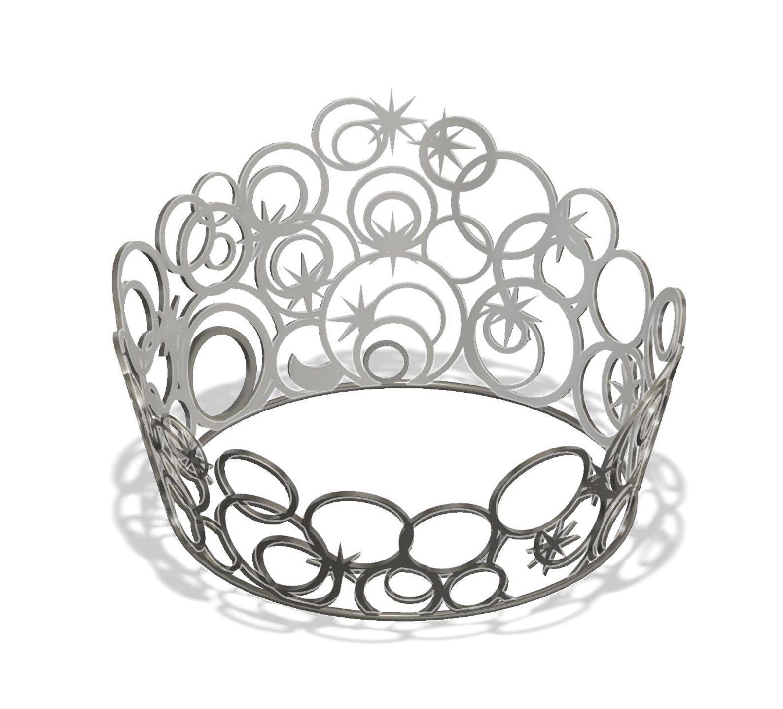 Bubble Crown | 3D Model - Etsy