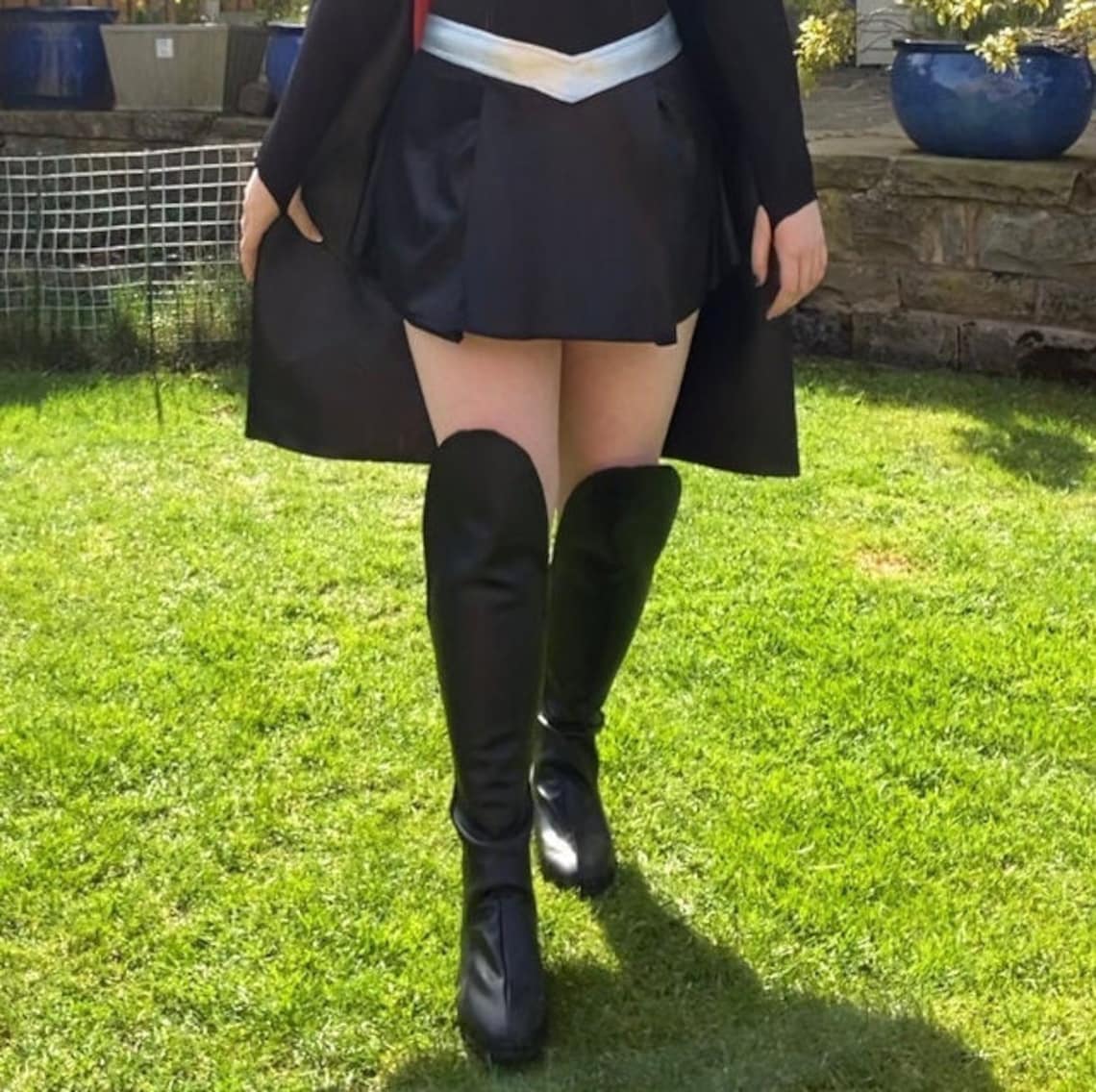 Supergirl Boot Covers PDF Sewing Pattern Superhero Boots Pattern ...