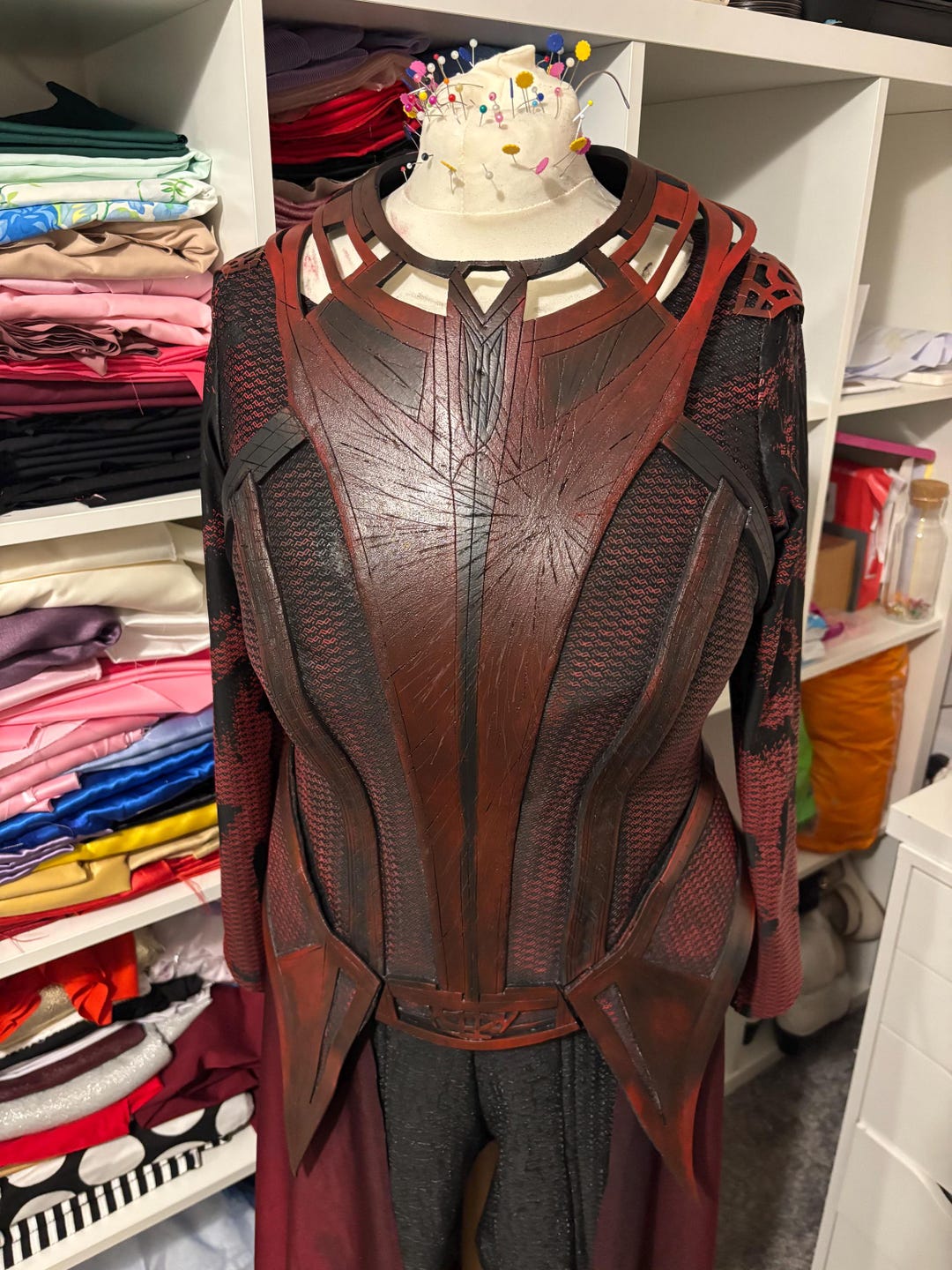 Cursed Witch Chest Piece Template Pattern - Etsy