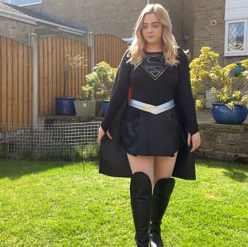 Supergirl Skirt PDF Sewing Pattern Superhero Skirt Pattern Digital ...