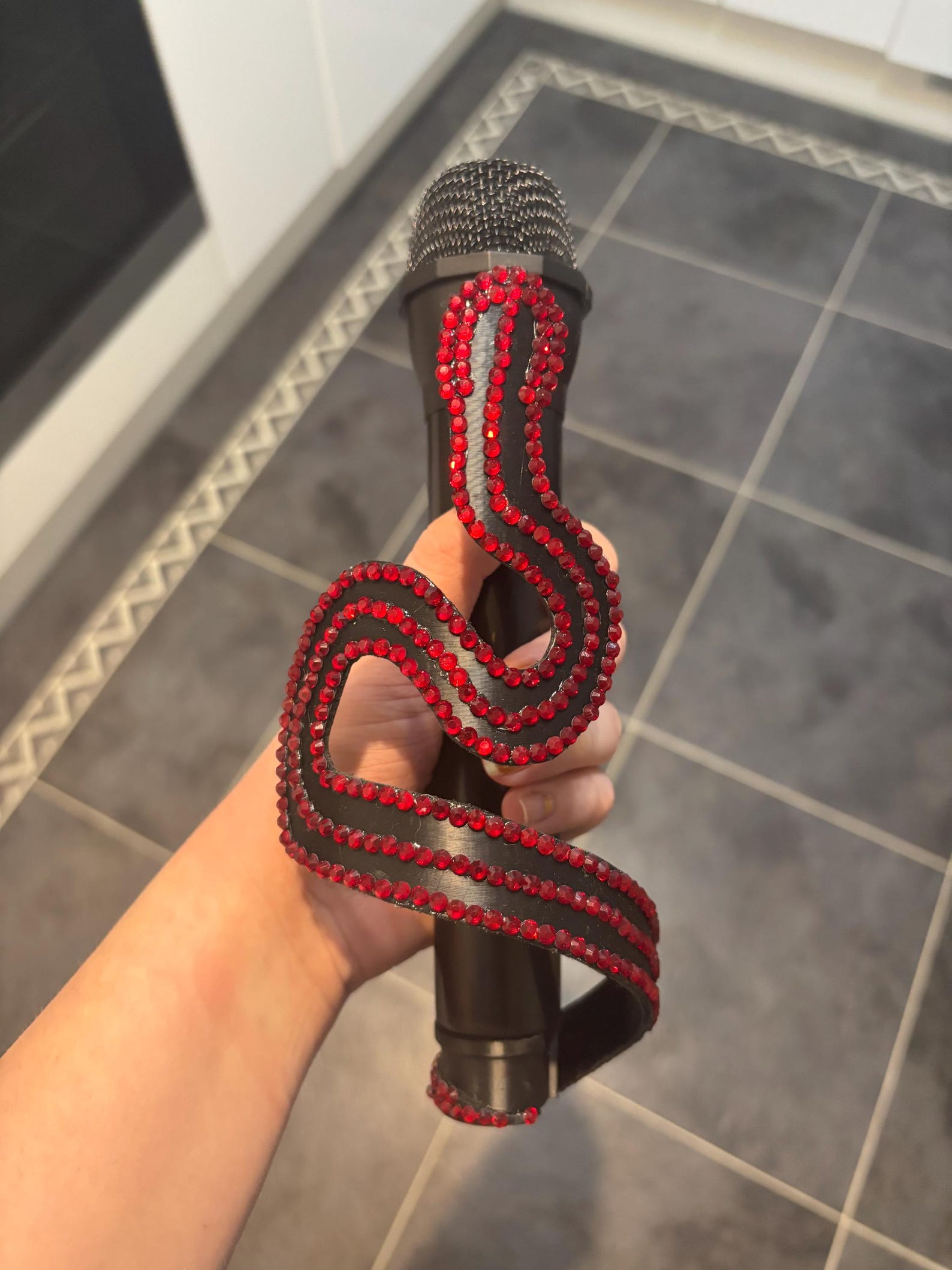 Snake Microphone Attachment | 3D Model - Etsy