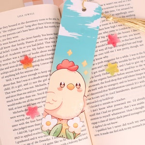 Adorable Chicken Bookmarks, Book Lover Gift, Bookish, Cute Bookmark ...