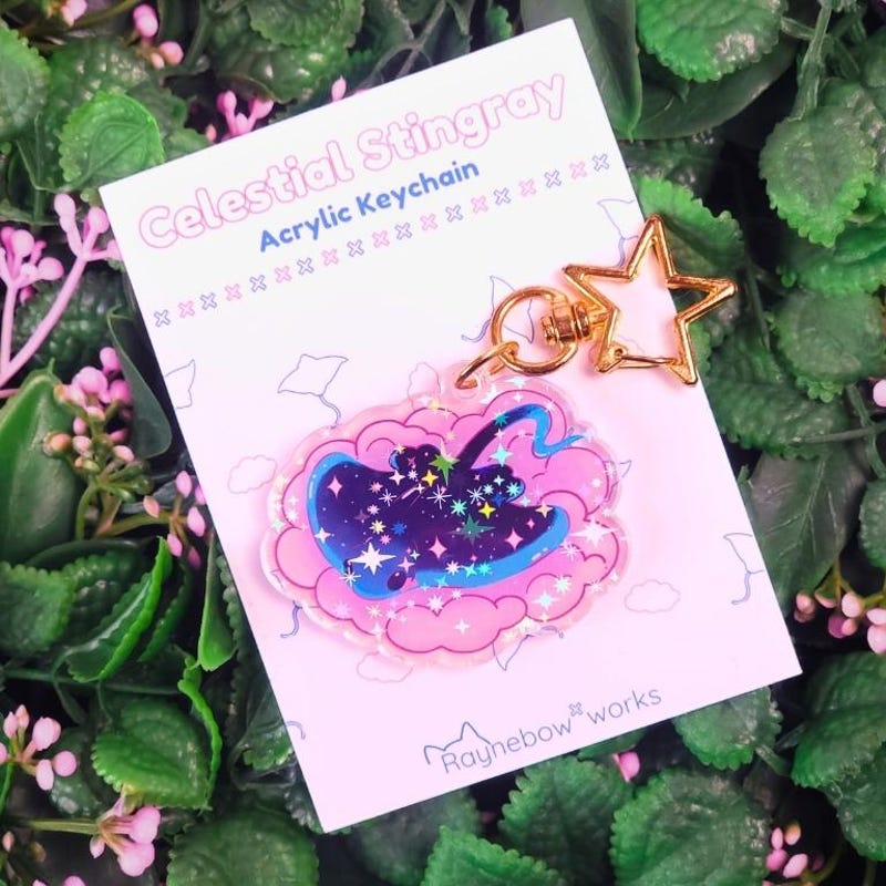 Aesthetic Keychain - Etsy